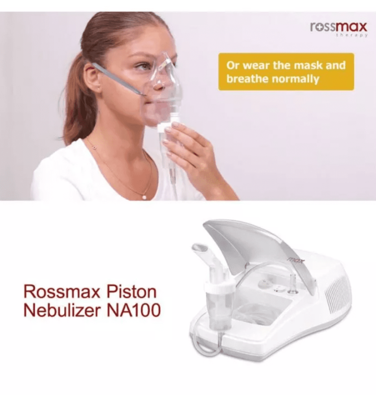 Máy khí dung Rossmax NA100 - Máy khỏe, tốc độ phun mạnh - BH 8 năm ...